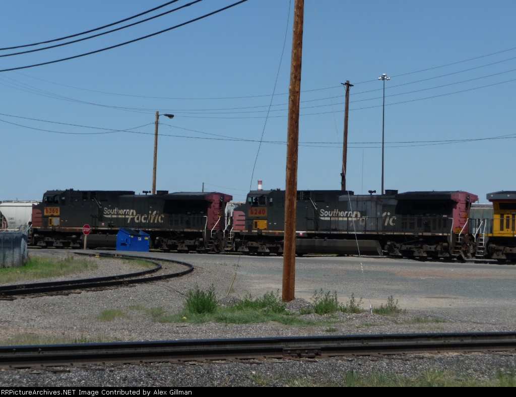 UP 6360 and UP 6240, Laying Around